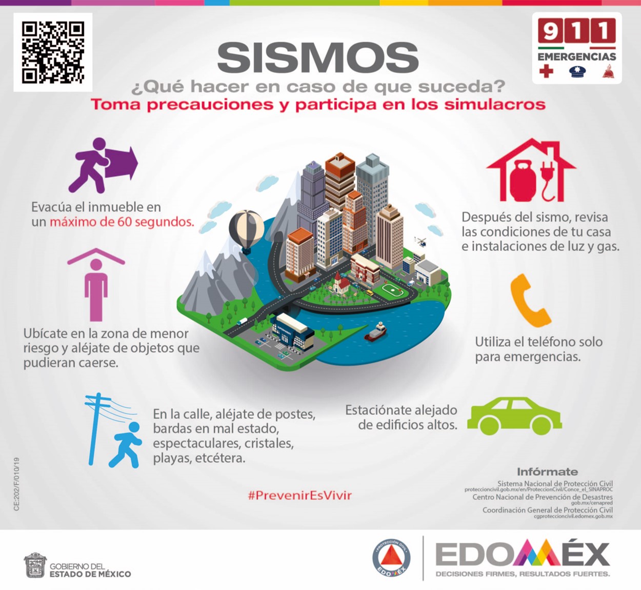 Sismos | Coordinación General de Protección Civil